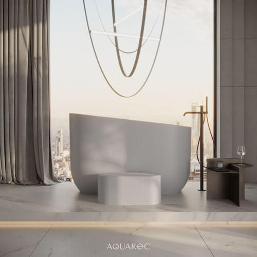 Stone Basins - Luxury Stone Resin Sinks by Aquaroc™