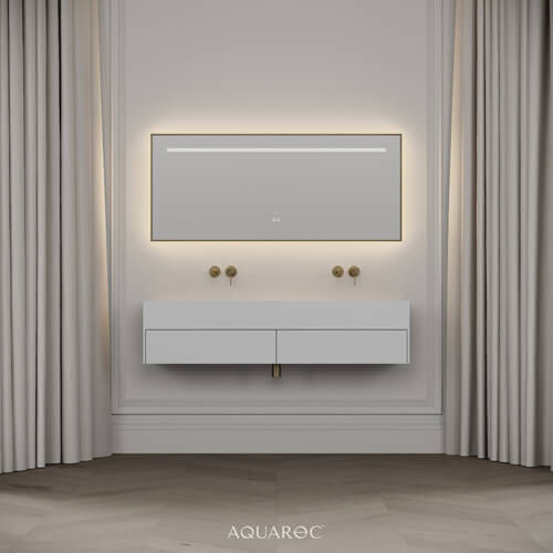 Fluted Vanity Unit Collection From Aquaroc