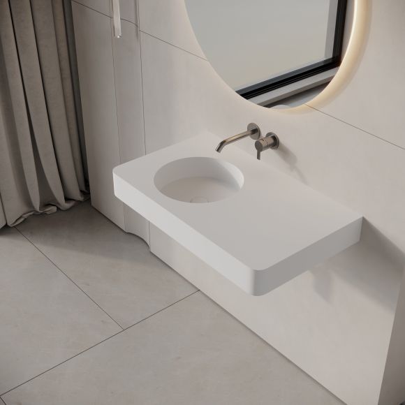 Wall Hung Stone Basins | Aquaroc