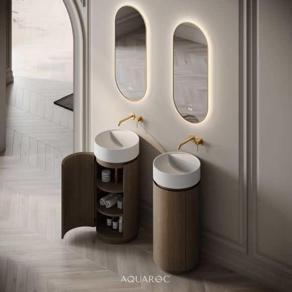 Freestanding Vanity Units From Aquaroc