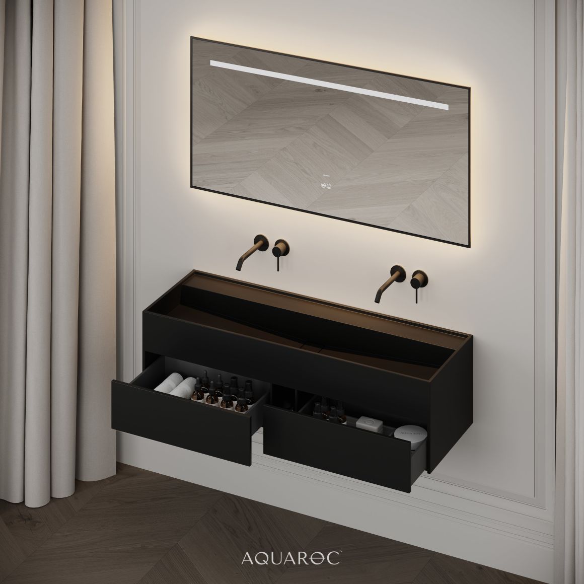 1200mm Vanity Units | Aquaroc