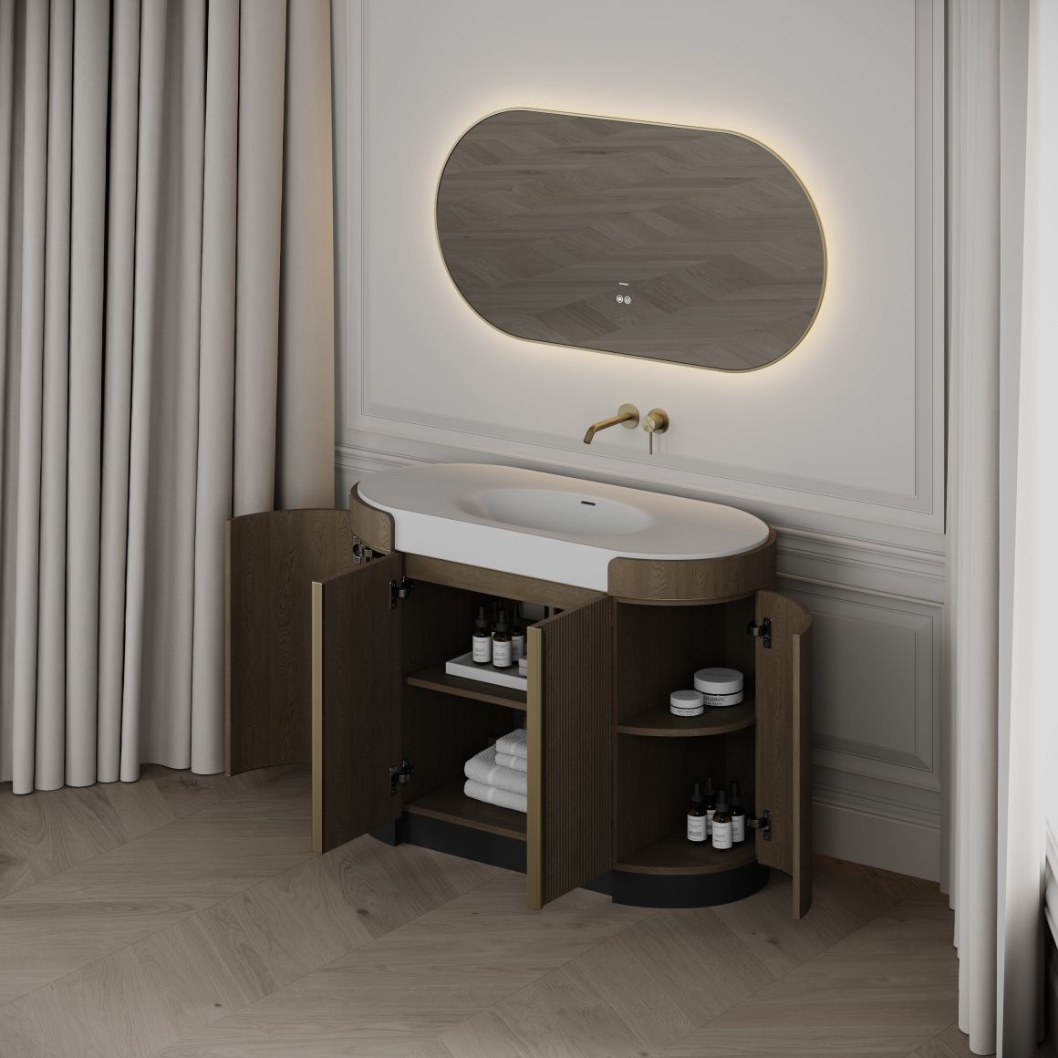 1200mm Vanity Units | Aquaroc