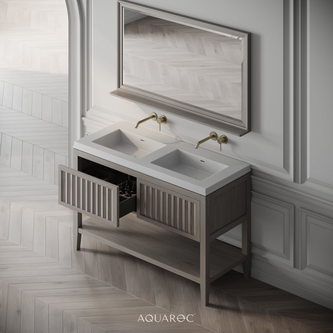 1200mm Vanity Units | Aquaroc