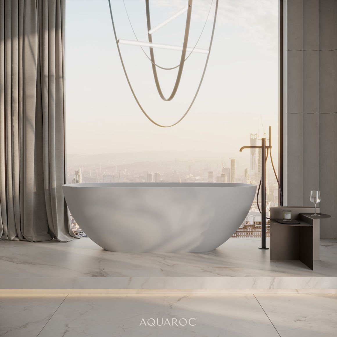 Stone Baths - Luxury Freestanding Stone Baths by Aquaroc™