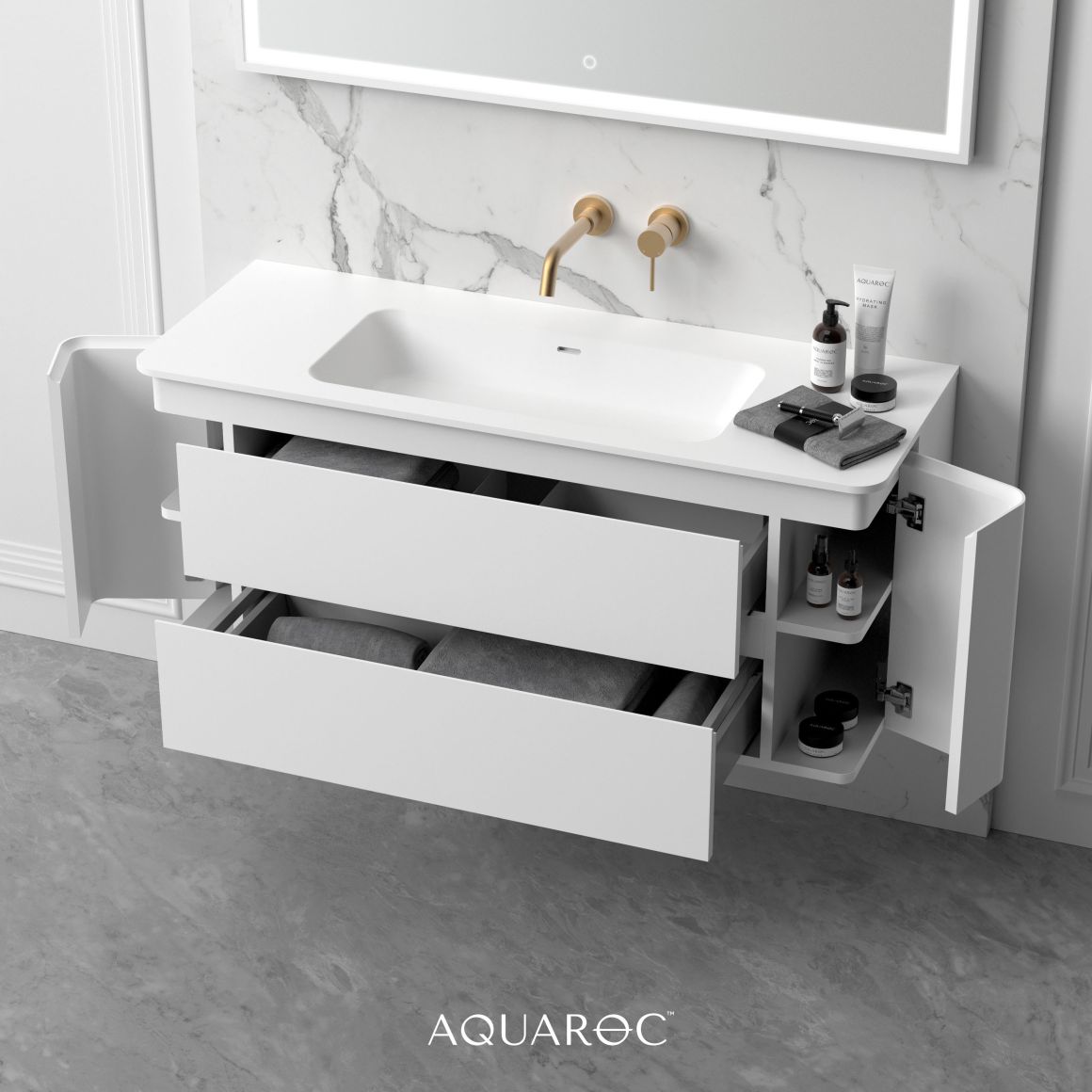 Luxury Vanity Units From Aquaroc | In Stock Now