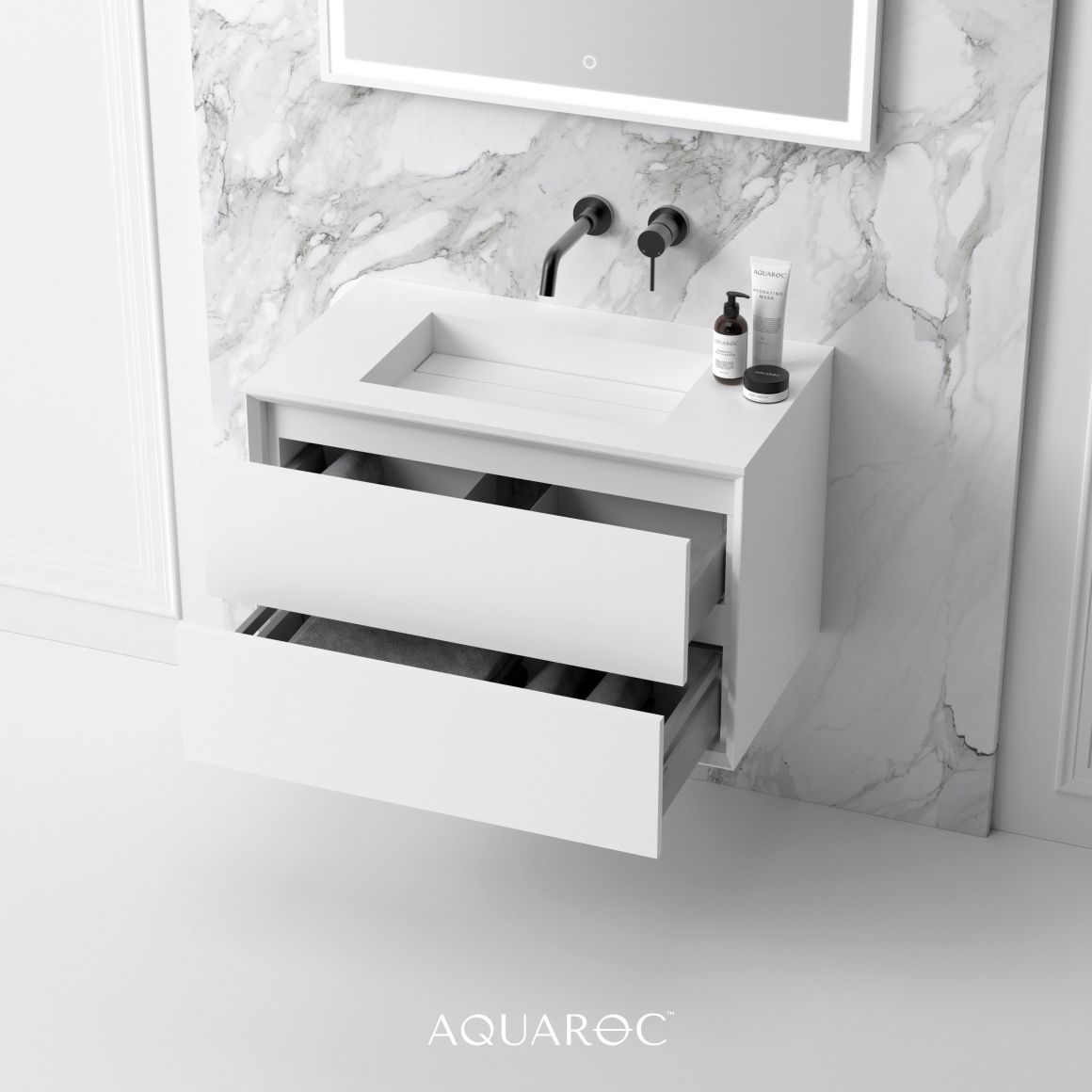 Luxury Vanity Units From Aquaroc | In Stock Now