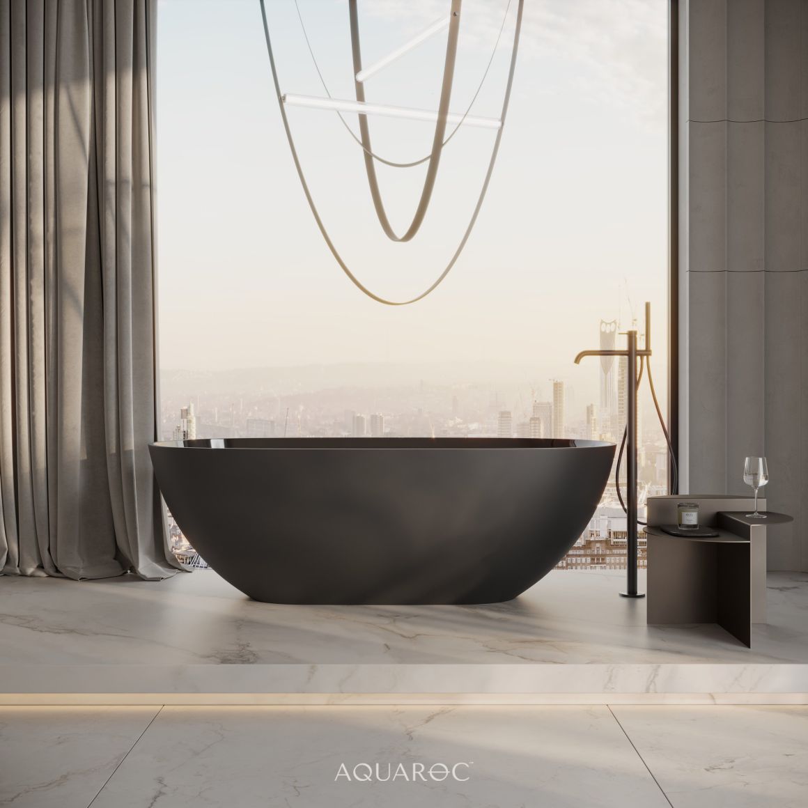 Stone Baths - Luxury Freestanding Baths by Aquaroc™