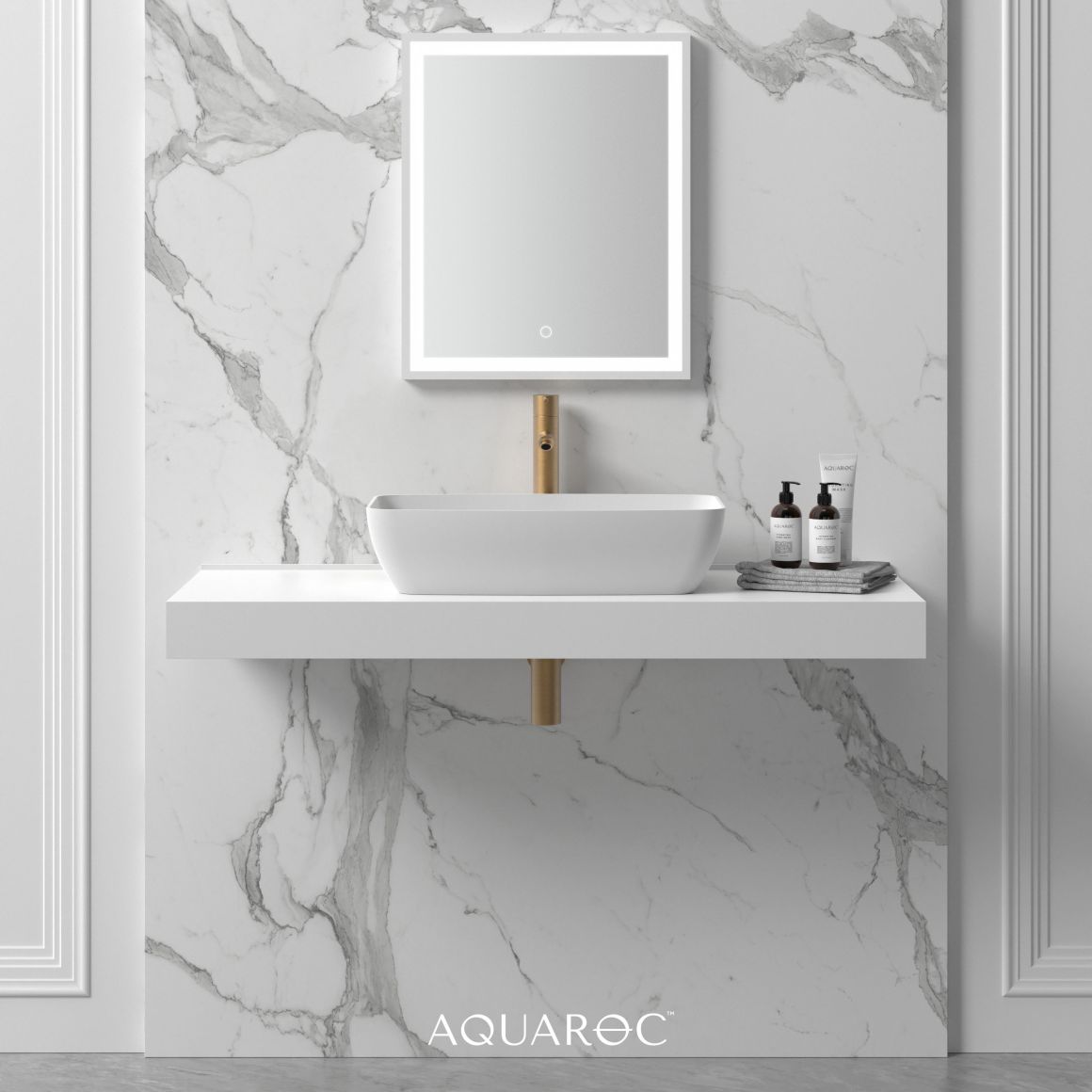 Stone Basins - Luxury Solid Surface Basins by Aquaroc