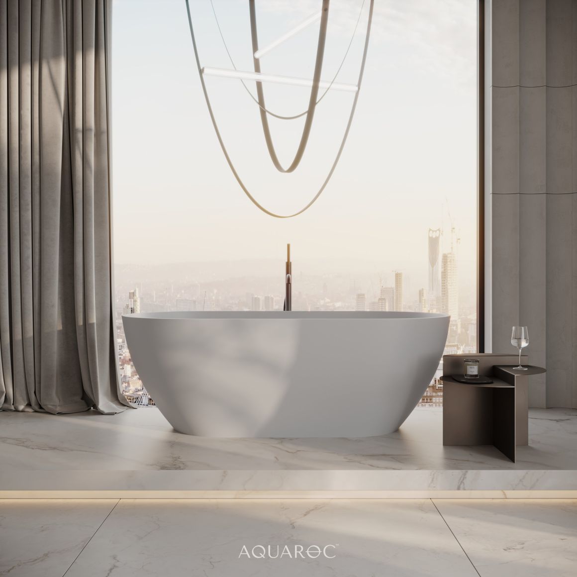 Stone Baths - Luxury Freestanding Stone Baths by Aquaroc™