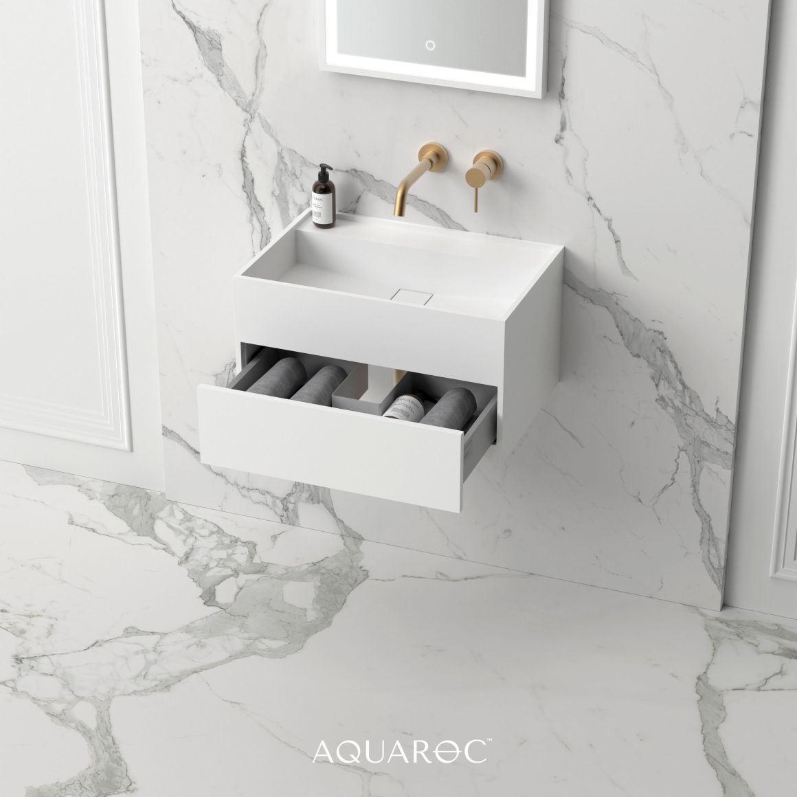 Luxury Vanity Units From Aquaroc | In Stock Now