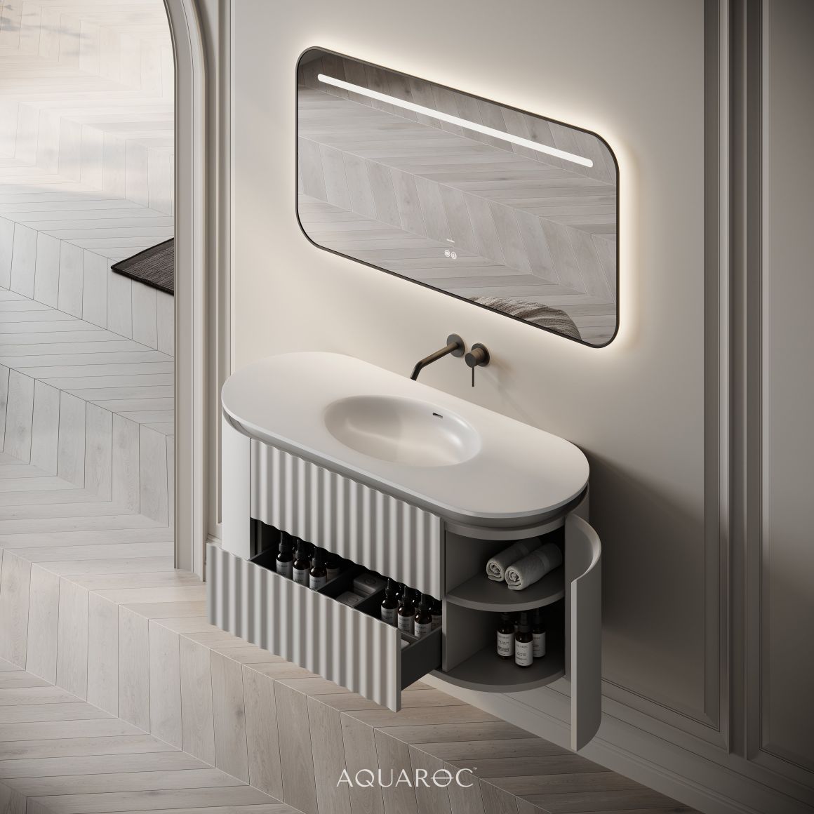 1200mm Vanity Units | Aquaroc