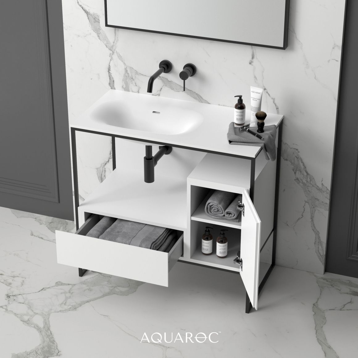 Luxury Vanity Units by Aquaroc™