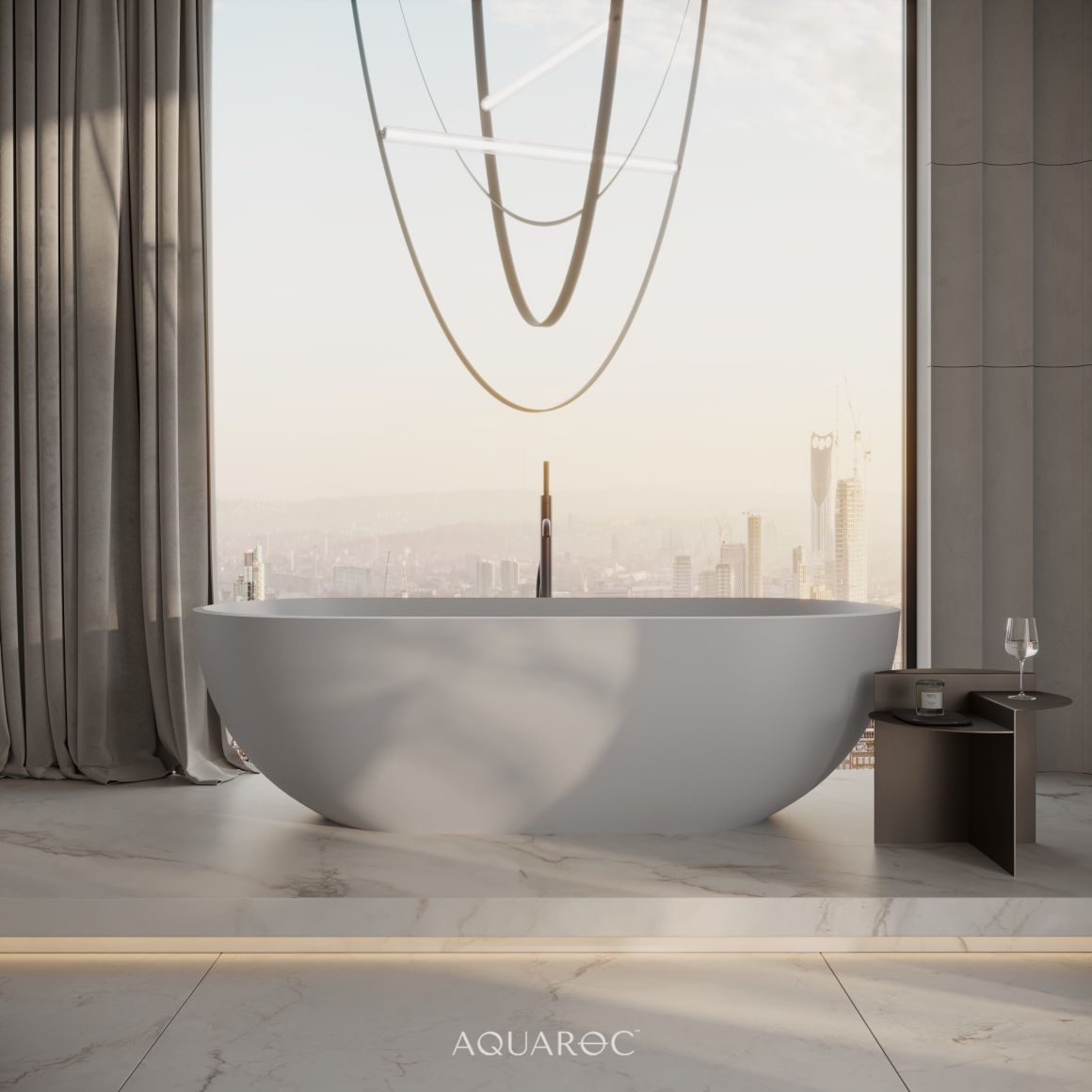 Stone Baths - Luxury Freestanding Stone Baths by Aquaroc™