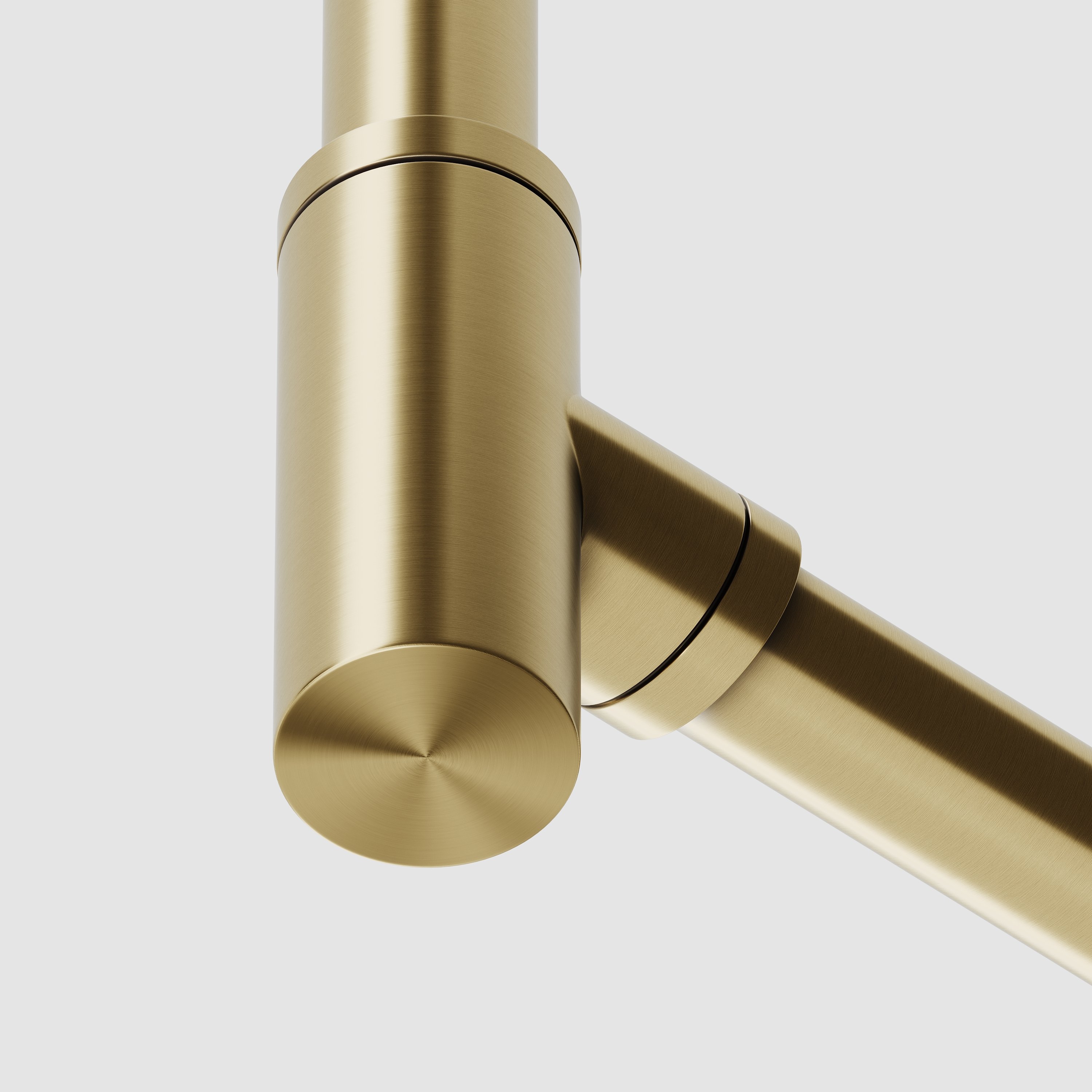 Niche Brushed Gold Round Bottle Trap | Aquaroc